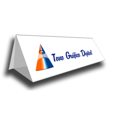 Habladores Publicitarios-Expositores para Vitrina - Tono gráfico